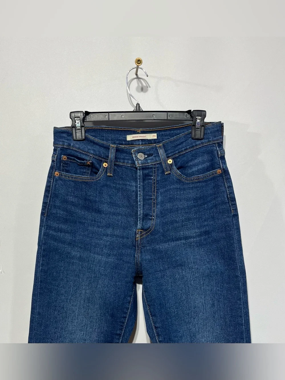 Levi's | Jeans | Levis Wedgie Straight High Rise Ankle Jeans Size 29 ...